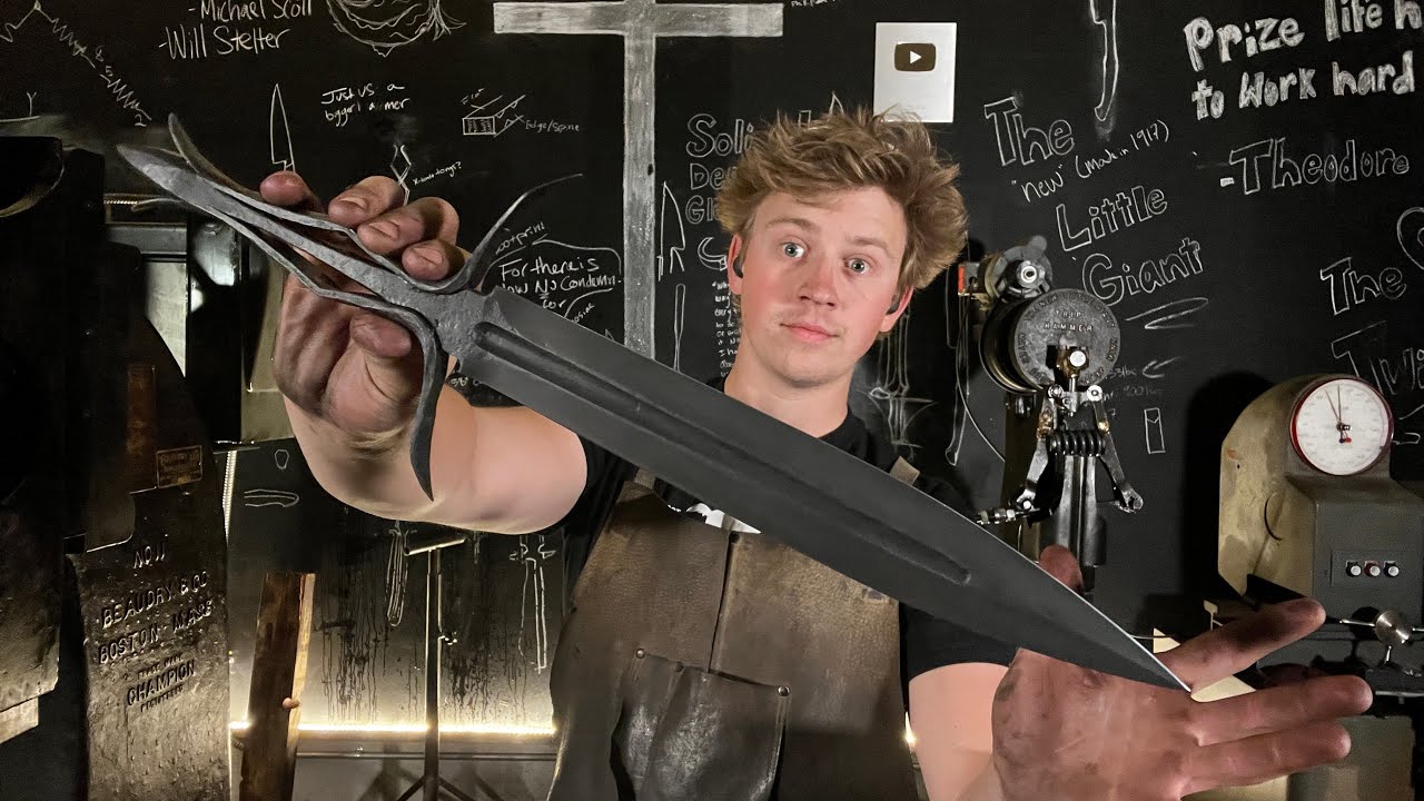 This is the hardest dagger I've ever crafted!