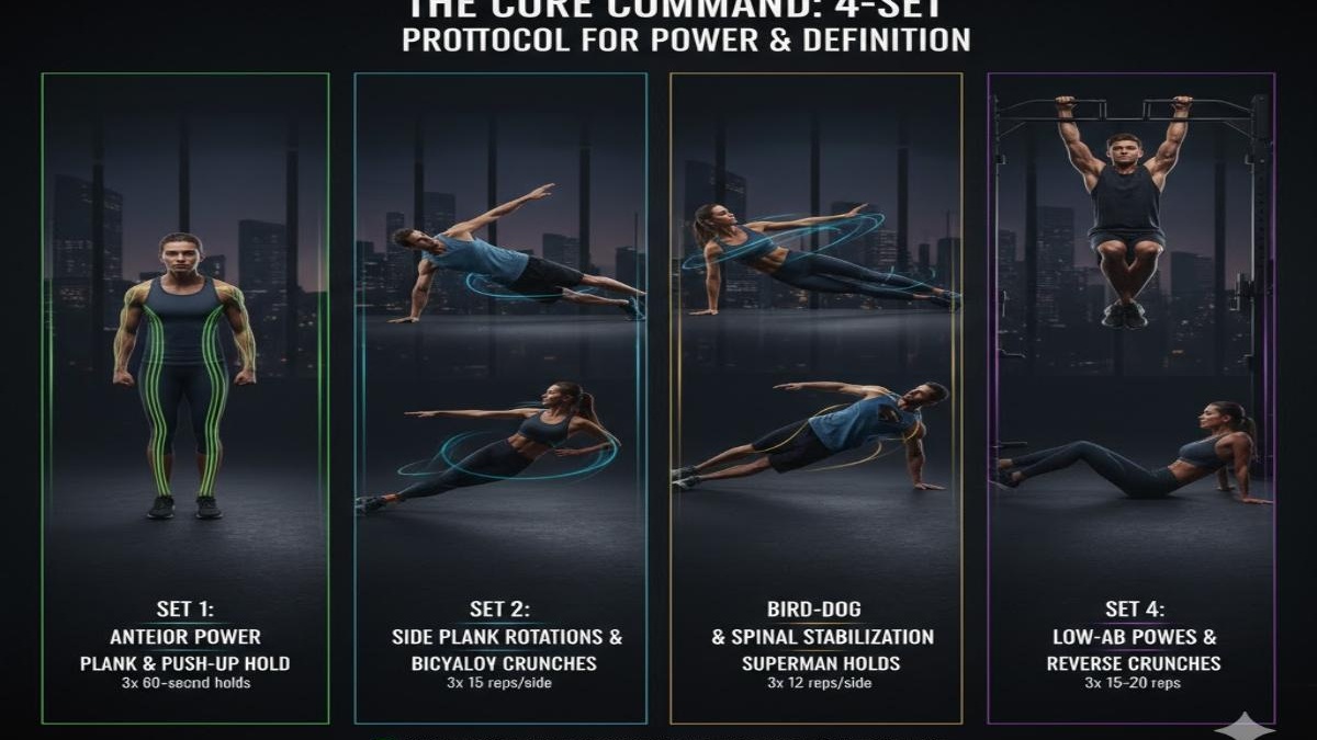 The core command: Mastering the 4-set deep abdominal protocol for peak ...