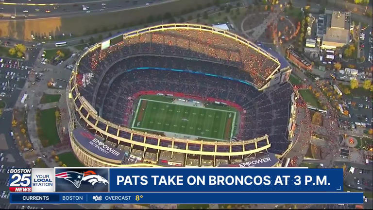Live updates: Patriots battle Broncos with trip to Super Bowl on the line