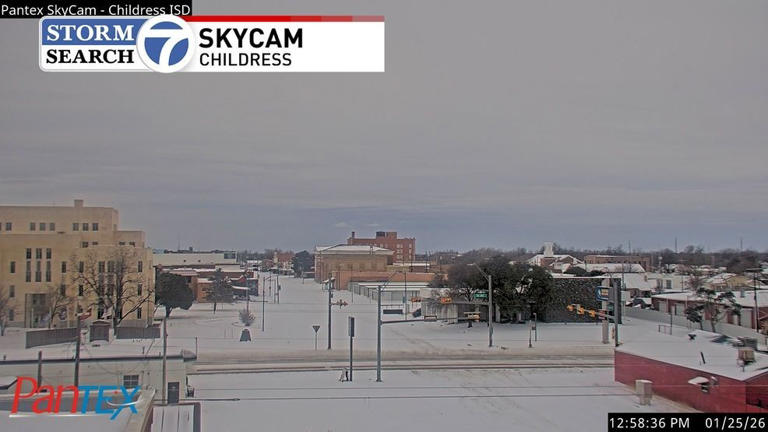 Snow totals: Winter storm brings widespread snow to Texas Panhandle