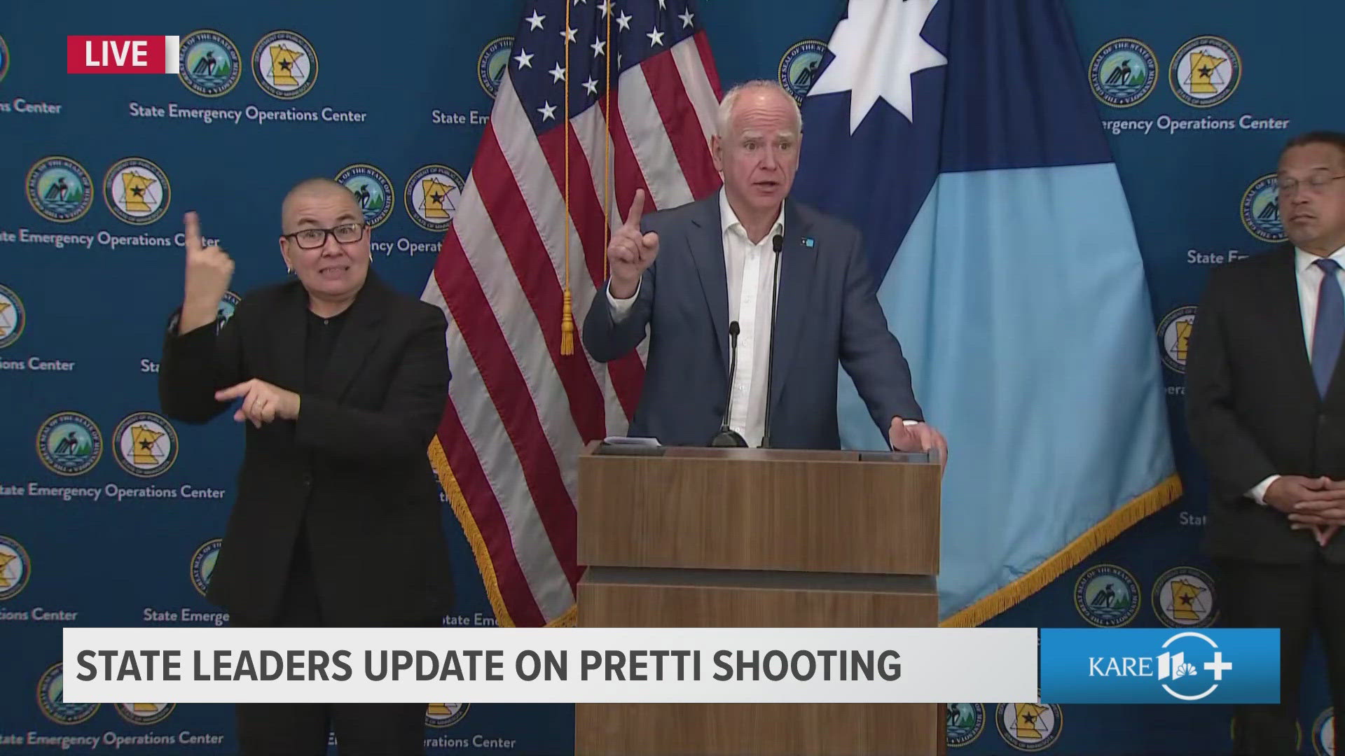 Walz slams 'domestic terrorist' label for Alex Pretti, calls it ...