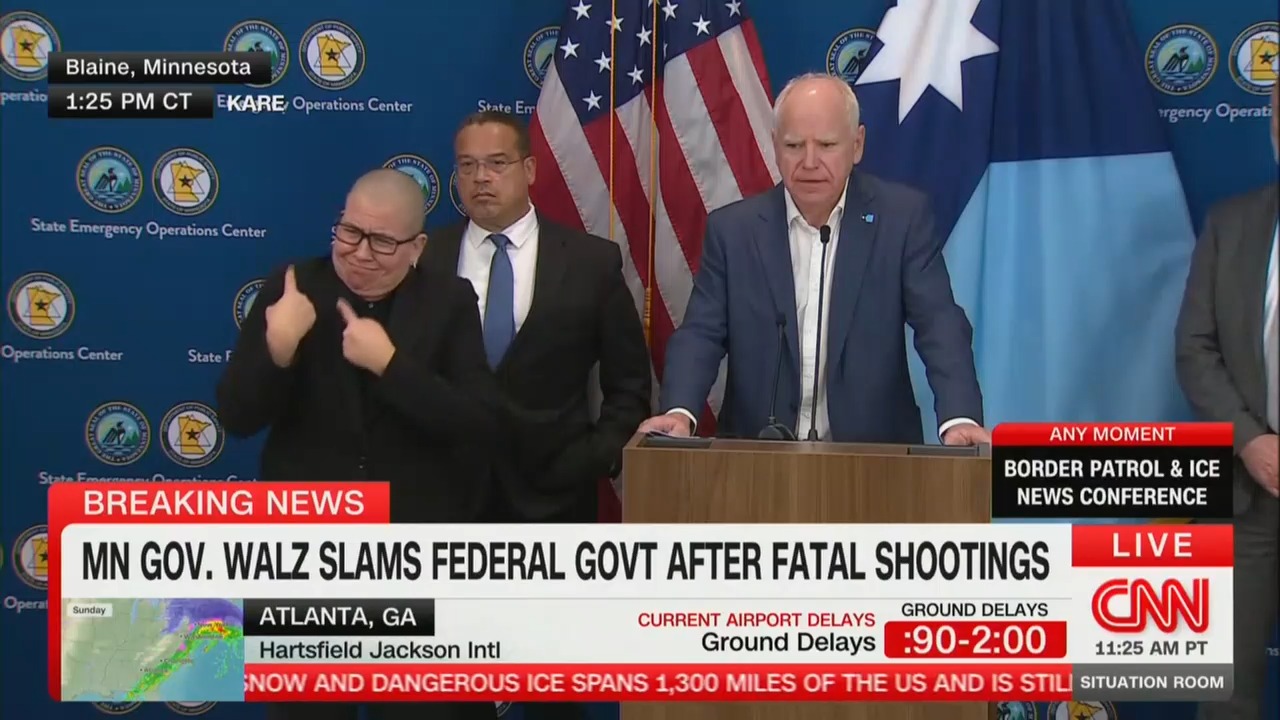 Pro tip: Tim Walz tells Pam Bondi to work on the Epstein files, rather ...