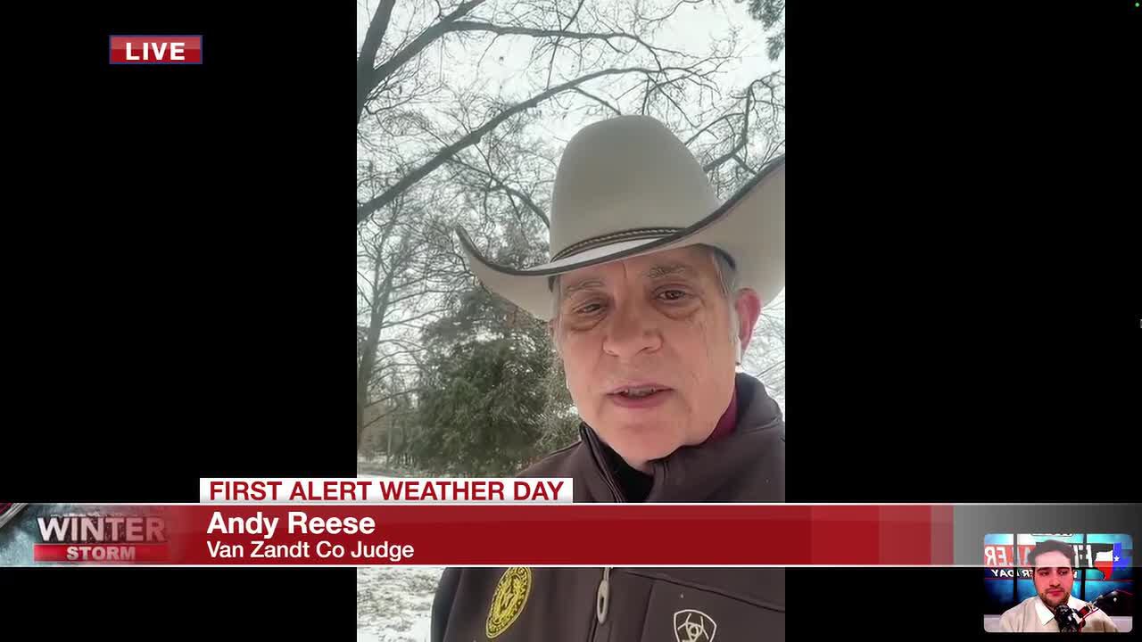 Judge: Van Zandt County 'fortunate' throughout winter storm
