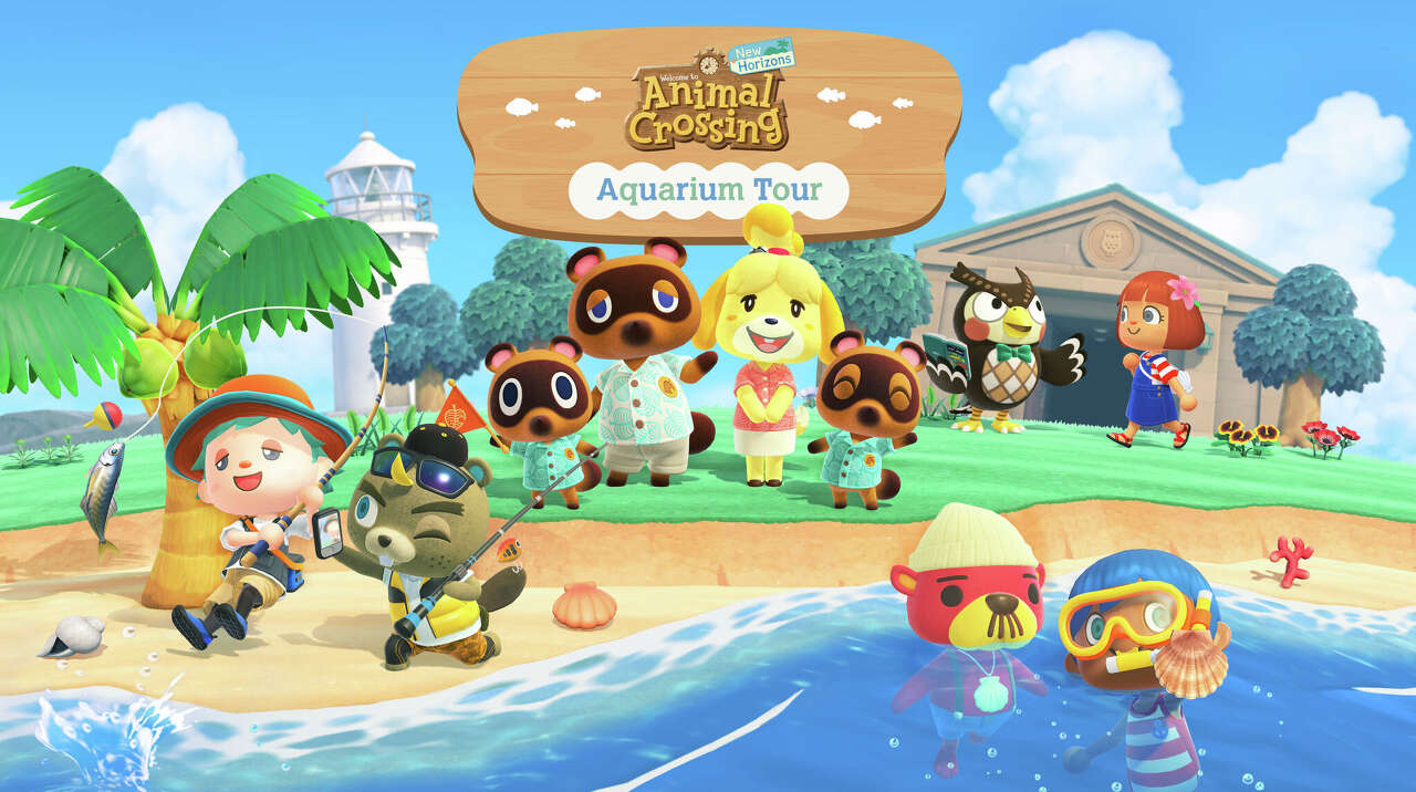 Nintendo brings 'Animal Crossing' aquarium tour to just two Texas cities