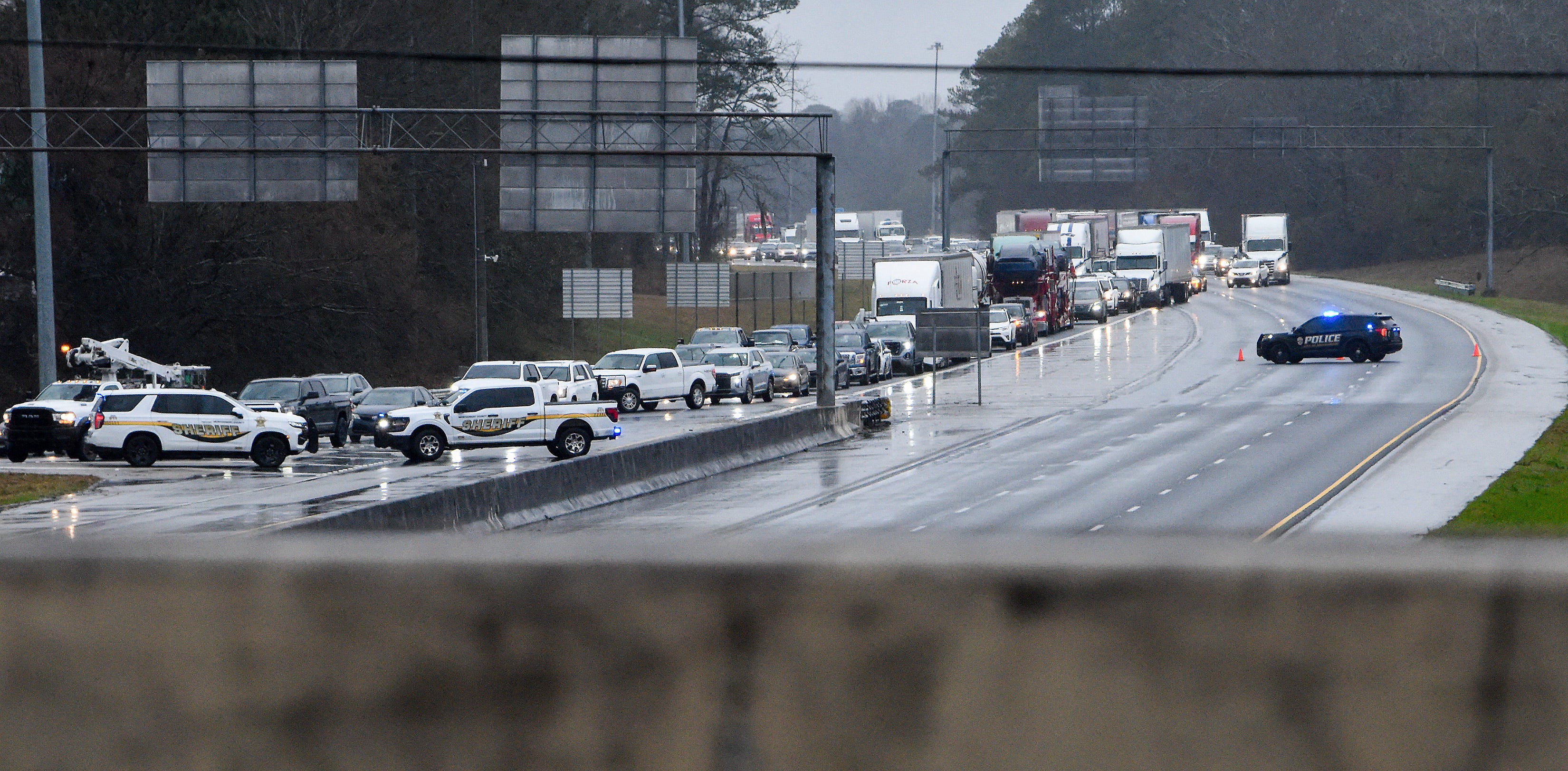 Storms shut down interstate for 12 hours, damage homes in Montgomery