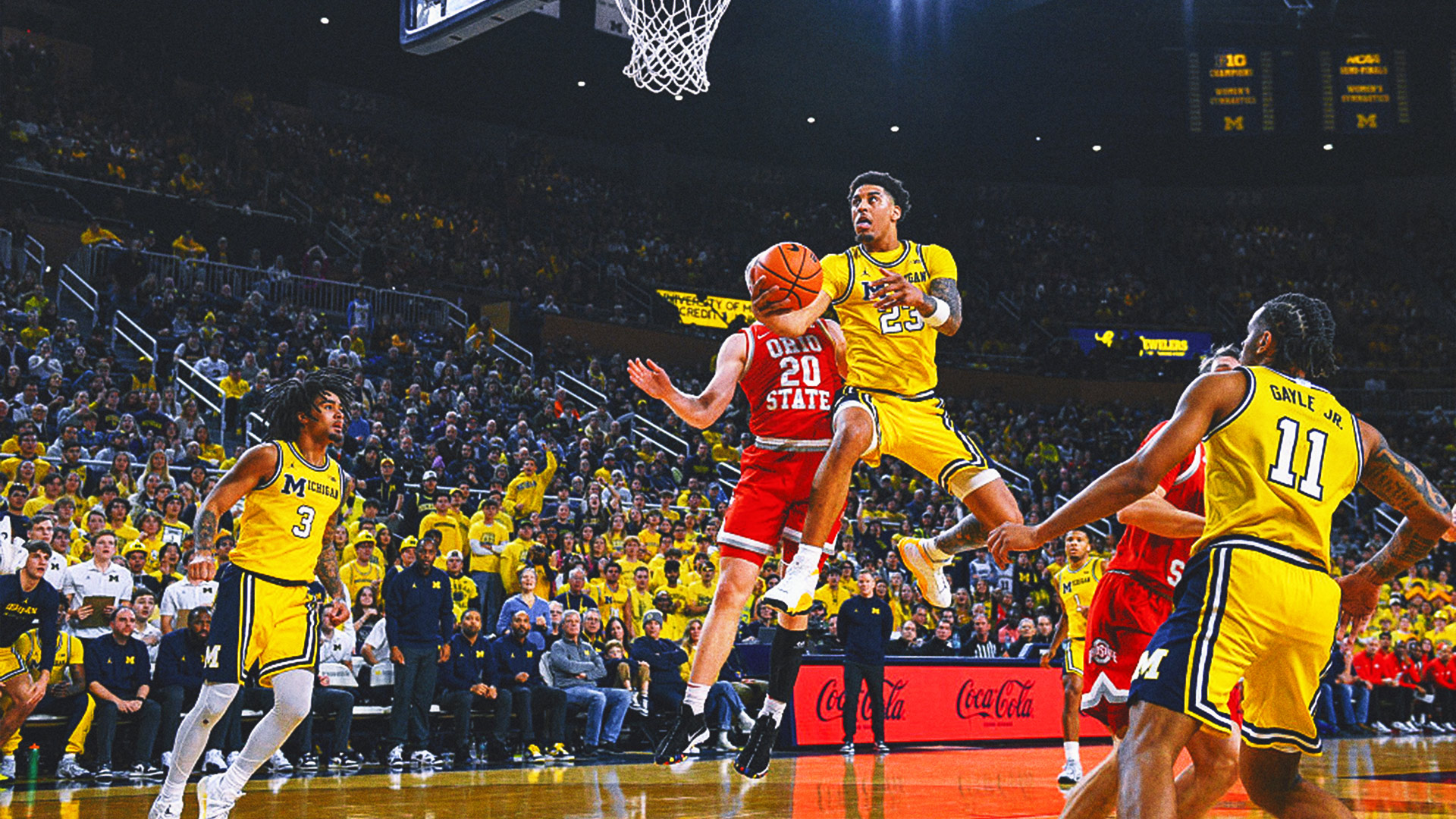 Yaxel Lendeborg's highlight plays land him on Gus Johnson’s 'GOT IT' team