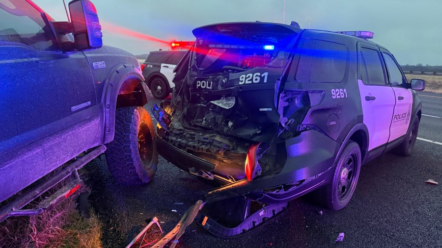 Ice leads to crashes, closed roadways across the Austin area