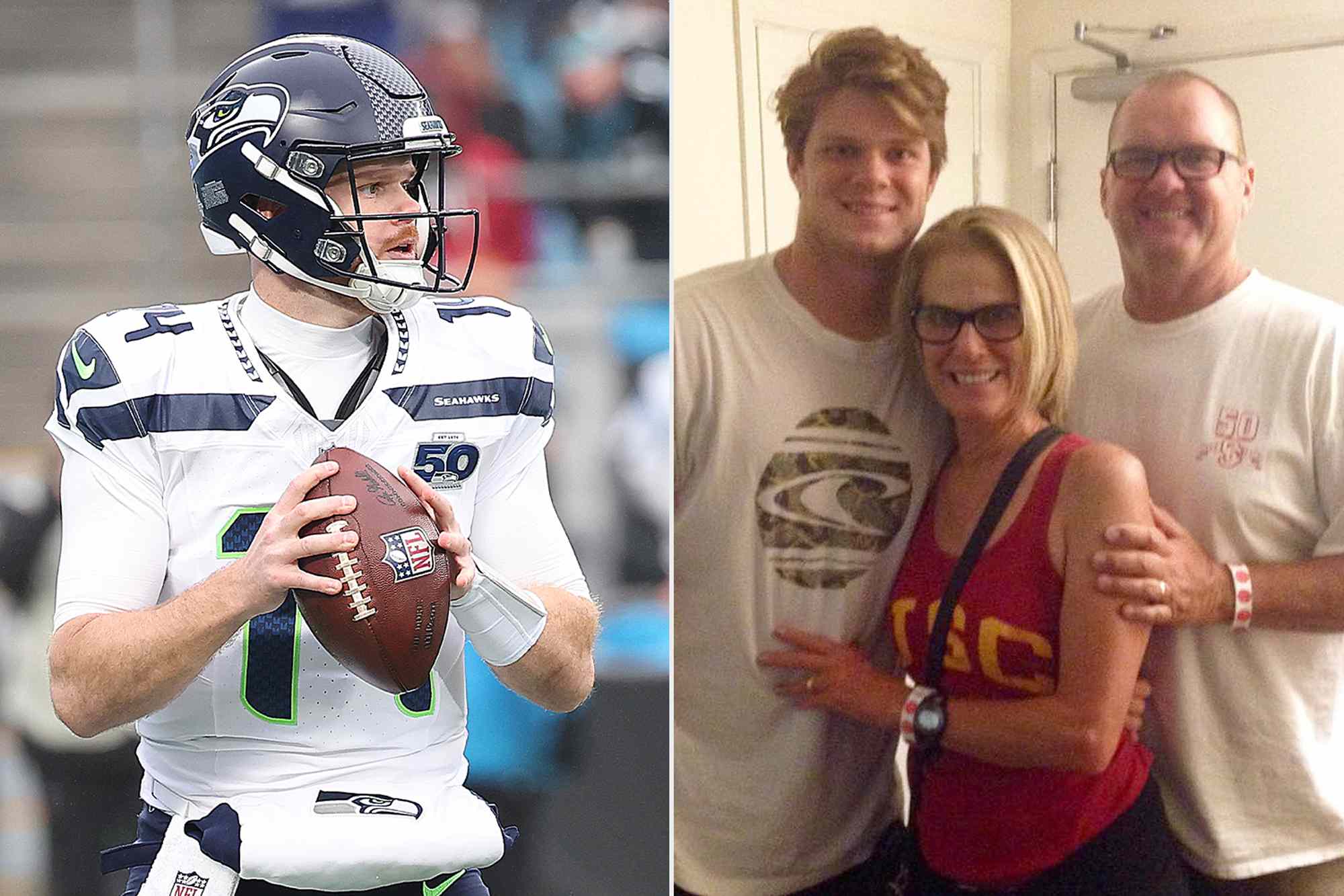 All about Seattle Seahawks quarterback Sam Darnold’s parents, Mike and ...