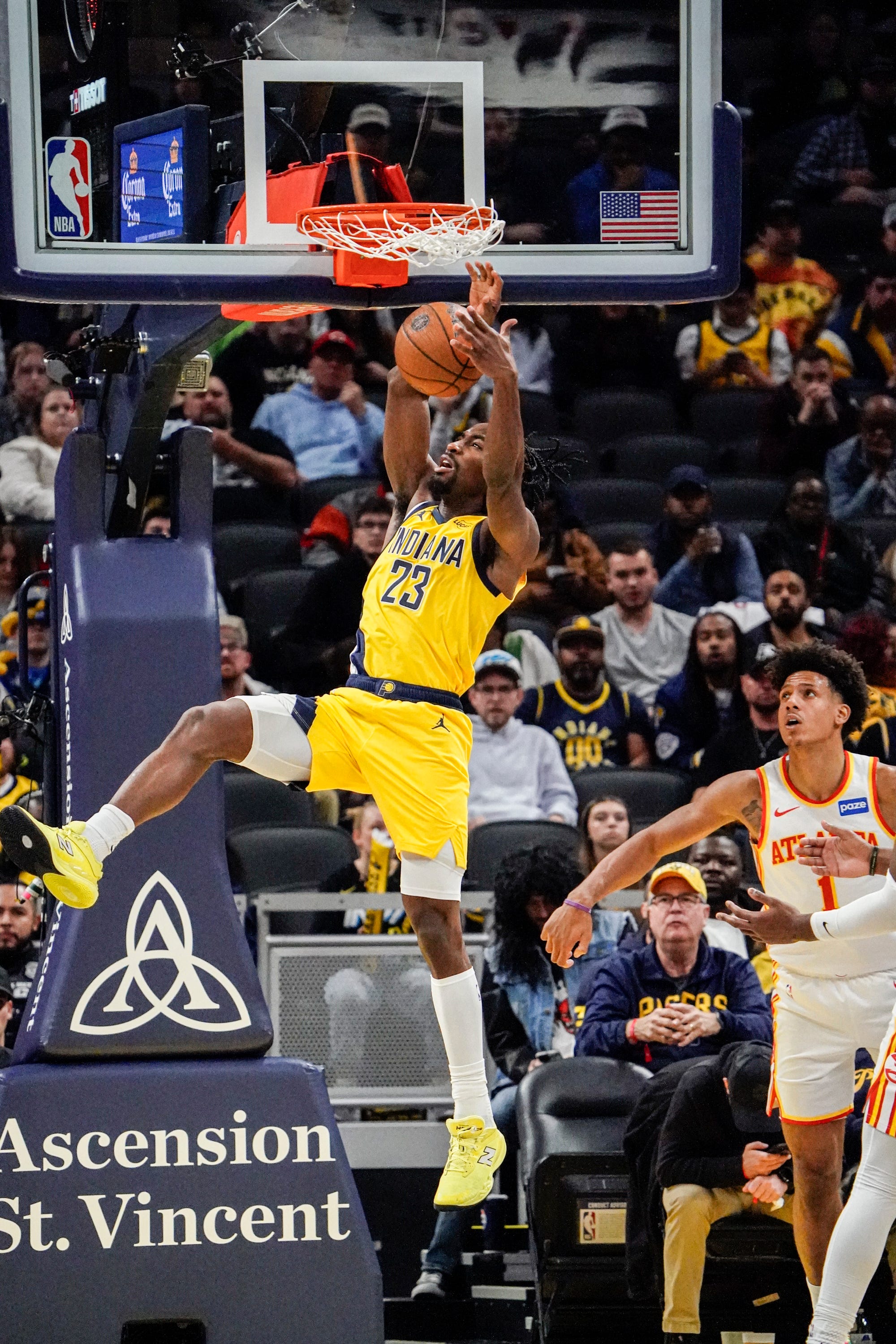 Game time for Pacers game in Atlanta on Monday changed due to weather
