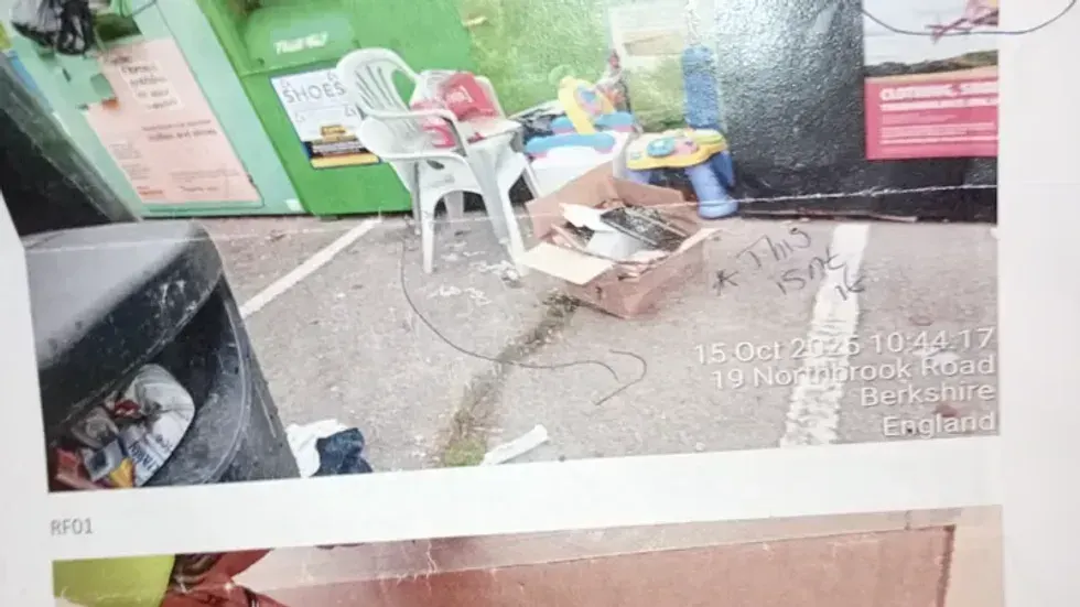 Gran slapped with £600 fine after placing cardboard box next to ...