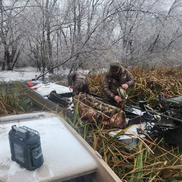LDWF rescues stranded boaters and hunters as extreme cold grips Louisiana