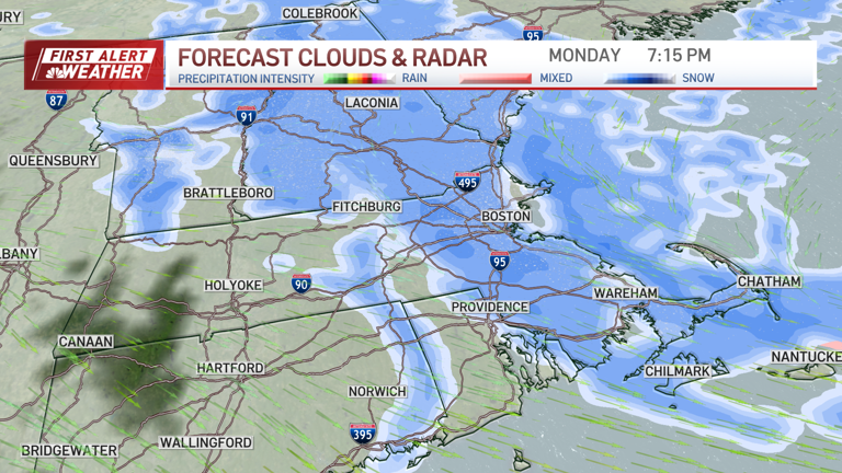 Tracking the storm: Snowfall rates of 2-3 inches an hour expected Sunday