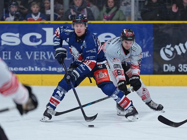 Hammer Eisbären dominieren Rostock beim 8:1-Kantersieg