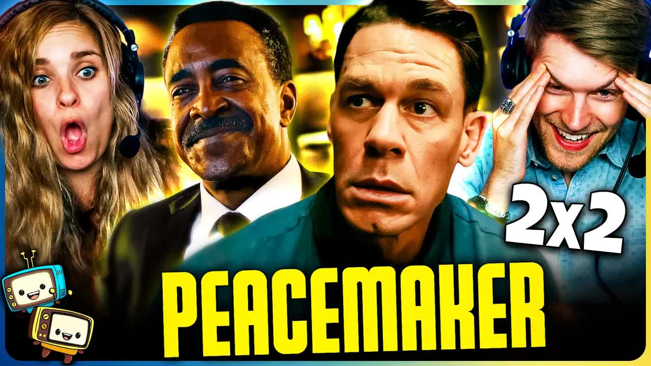Peacemaker (2025) 2x2 reaction w/ Kristen and Michael | A man is only ...