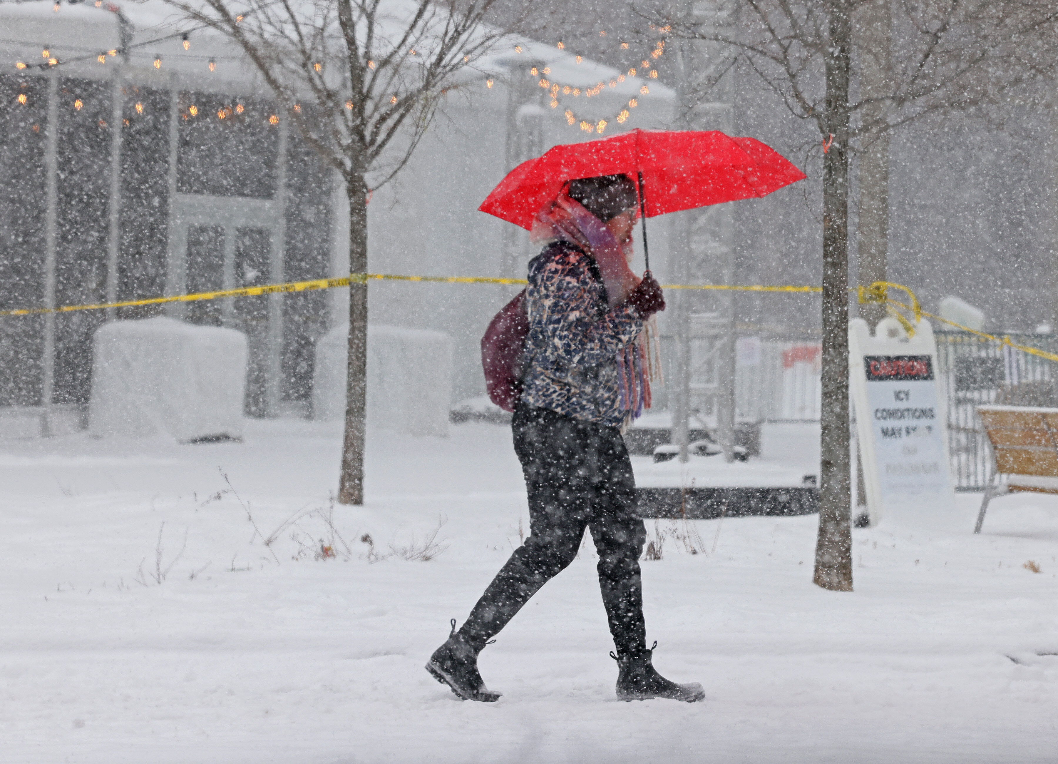 Boston weather: Snow to stick around as temperatures remain well below ...
