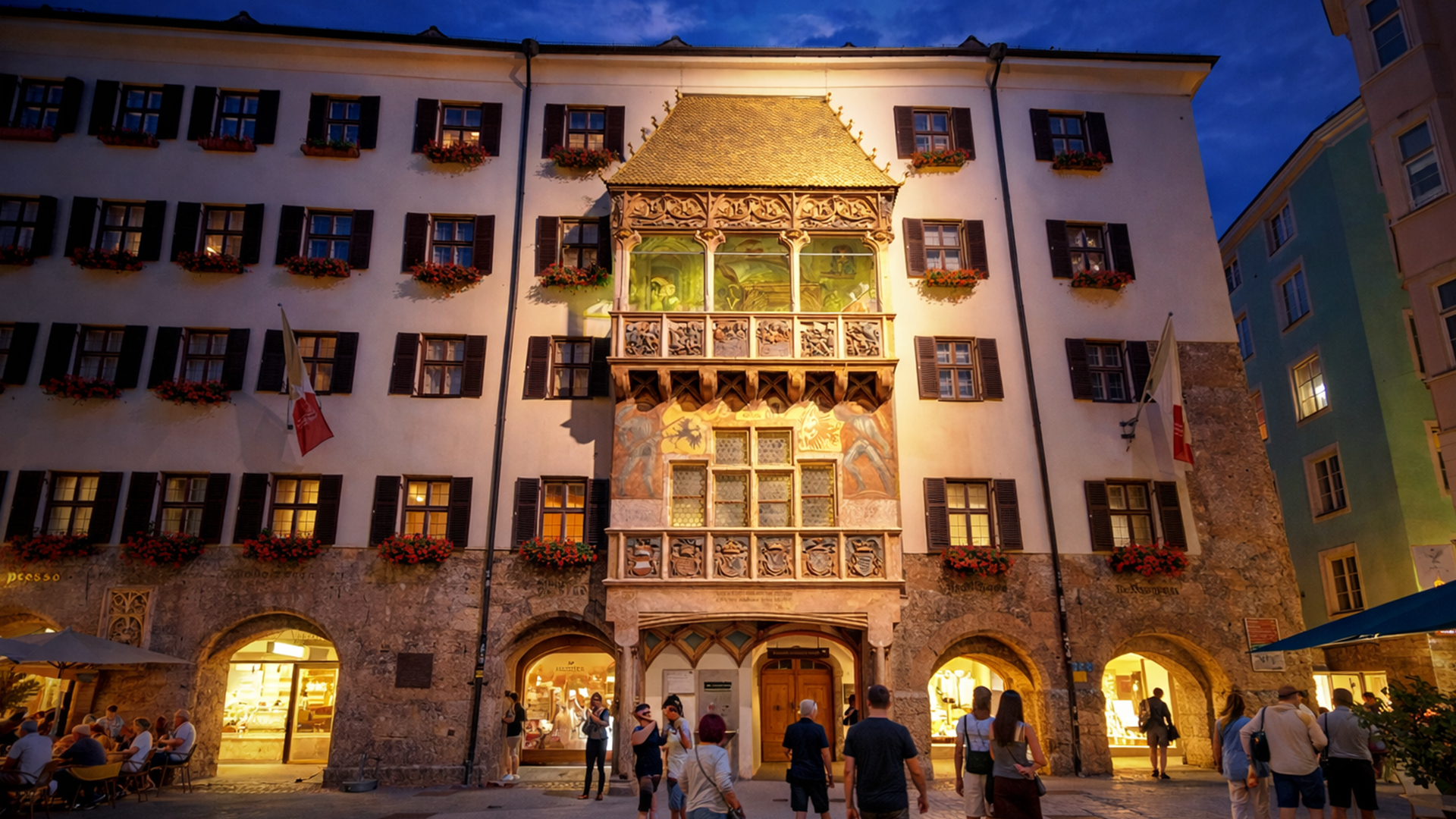 Paseo nocturno por Innsbruck, Austria: entre montañas y paisajes ...