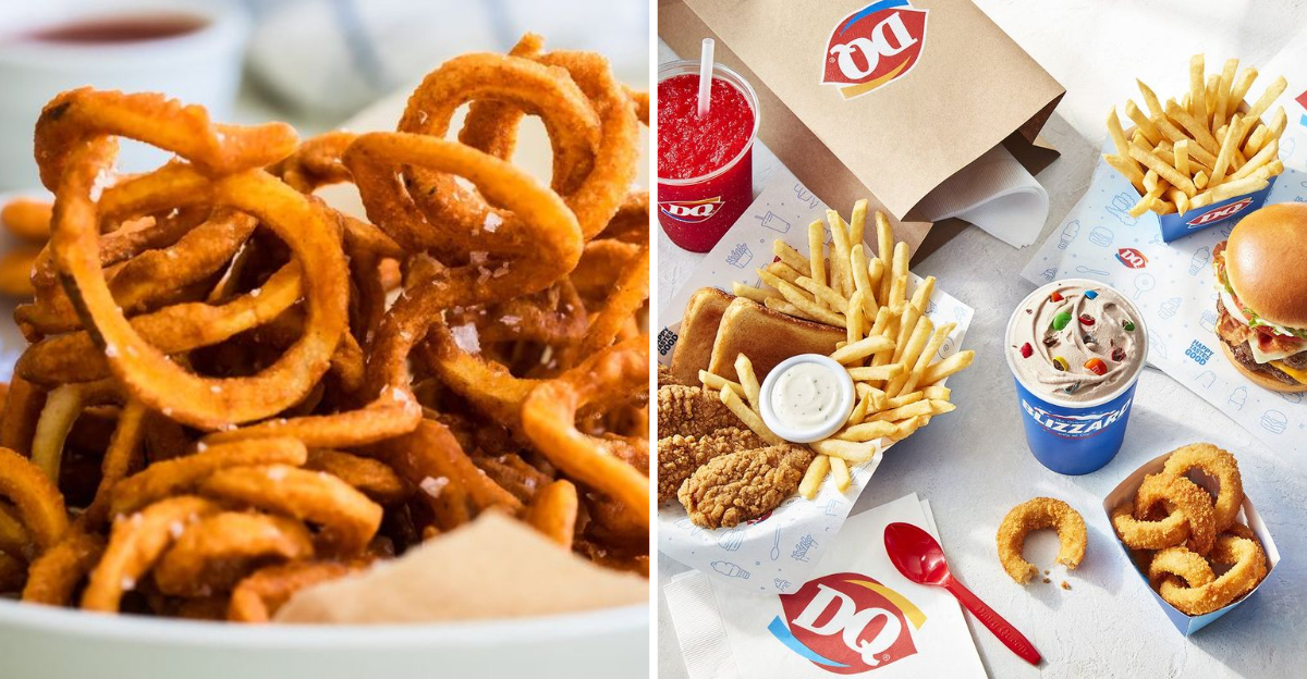 16 national fast-food chains that feature curly fries
