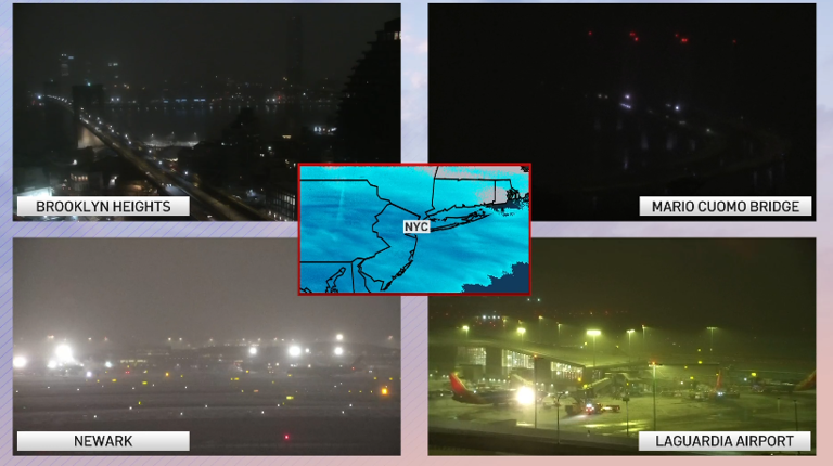 MAP: How many inches fell so far? Check latest snow totals near you