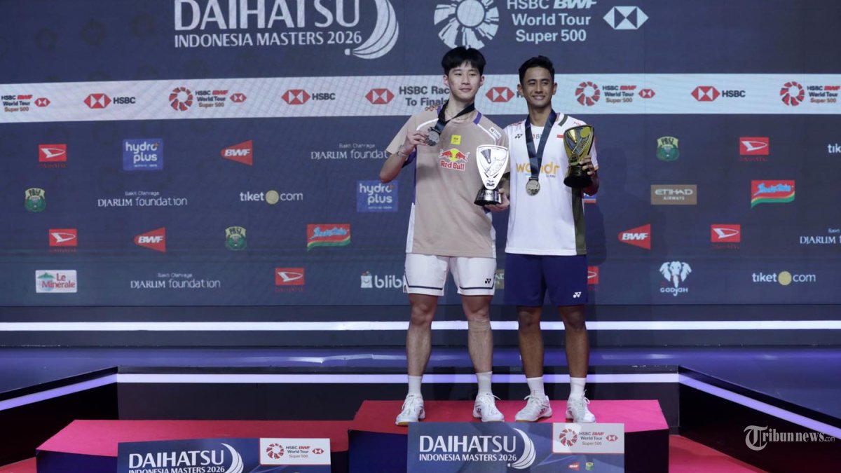Update ranking BWF pasca-Indonesia Masters: Alwi Farhan meroket berkat ...