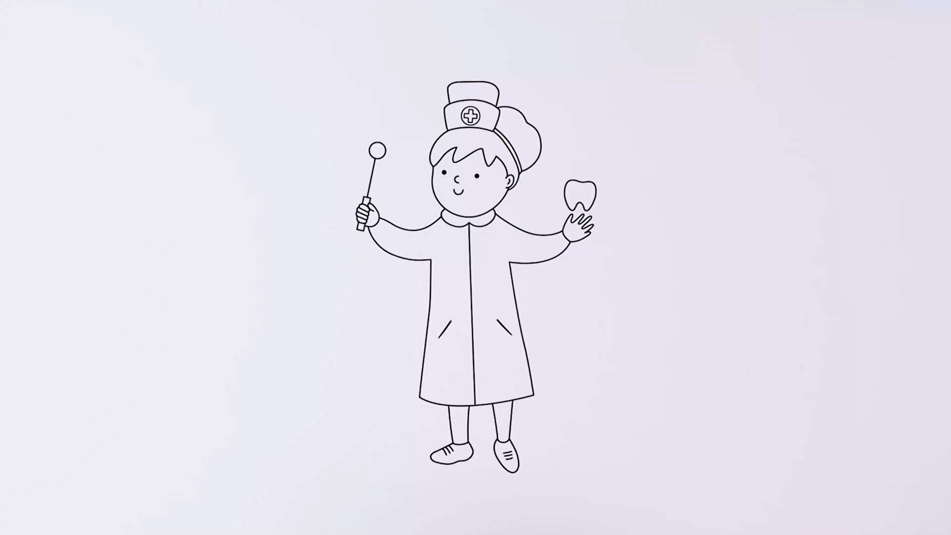 Nurse drawing | Learning colors together