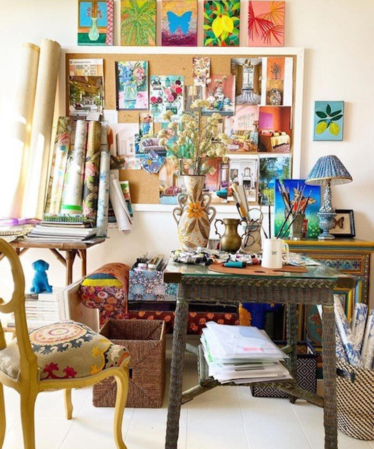 How to design a maximalist home office, according to designers