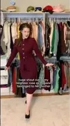 1940s vintage skirt suit styling