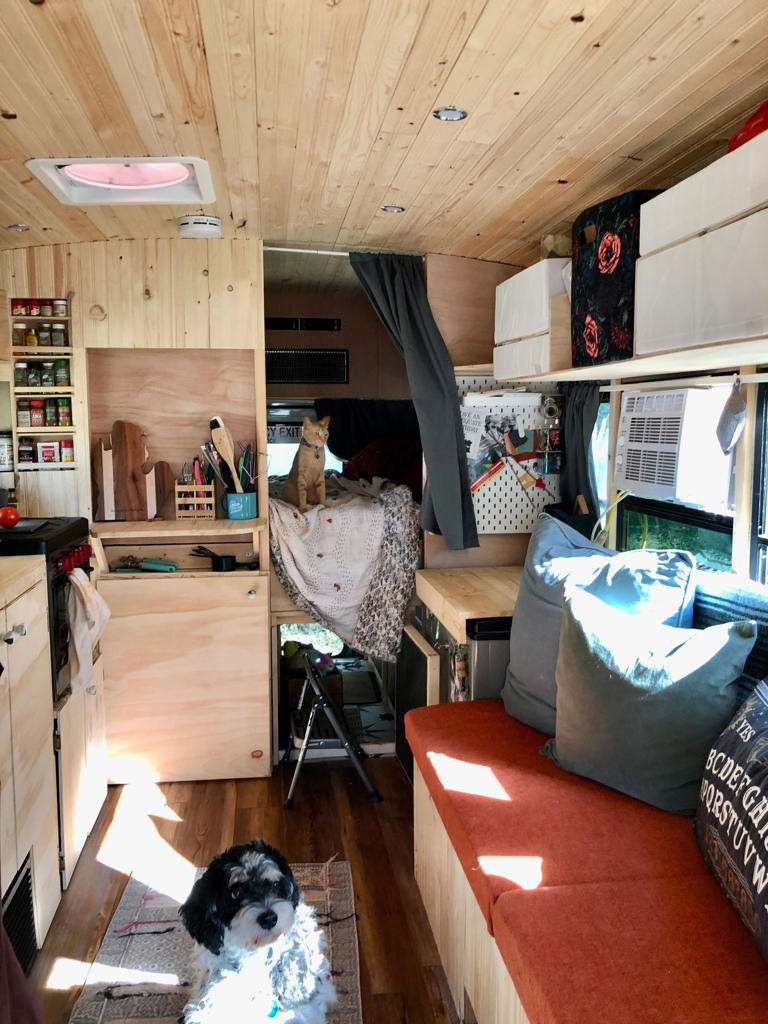 Welcome to my bus: Inside the minimalist lifestyle as home costs soar