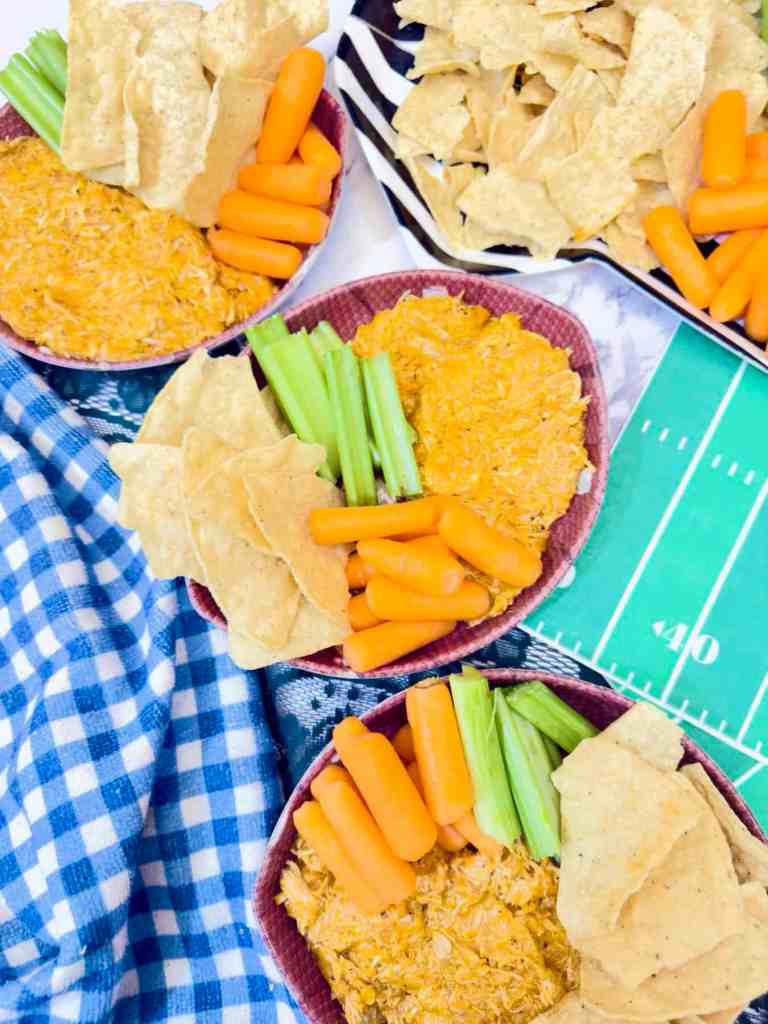 Football buffalo chicken dip recipe: Game day appetizer