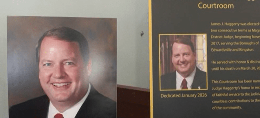 Courtroom named in honor of late Judge Haggerty