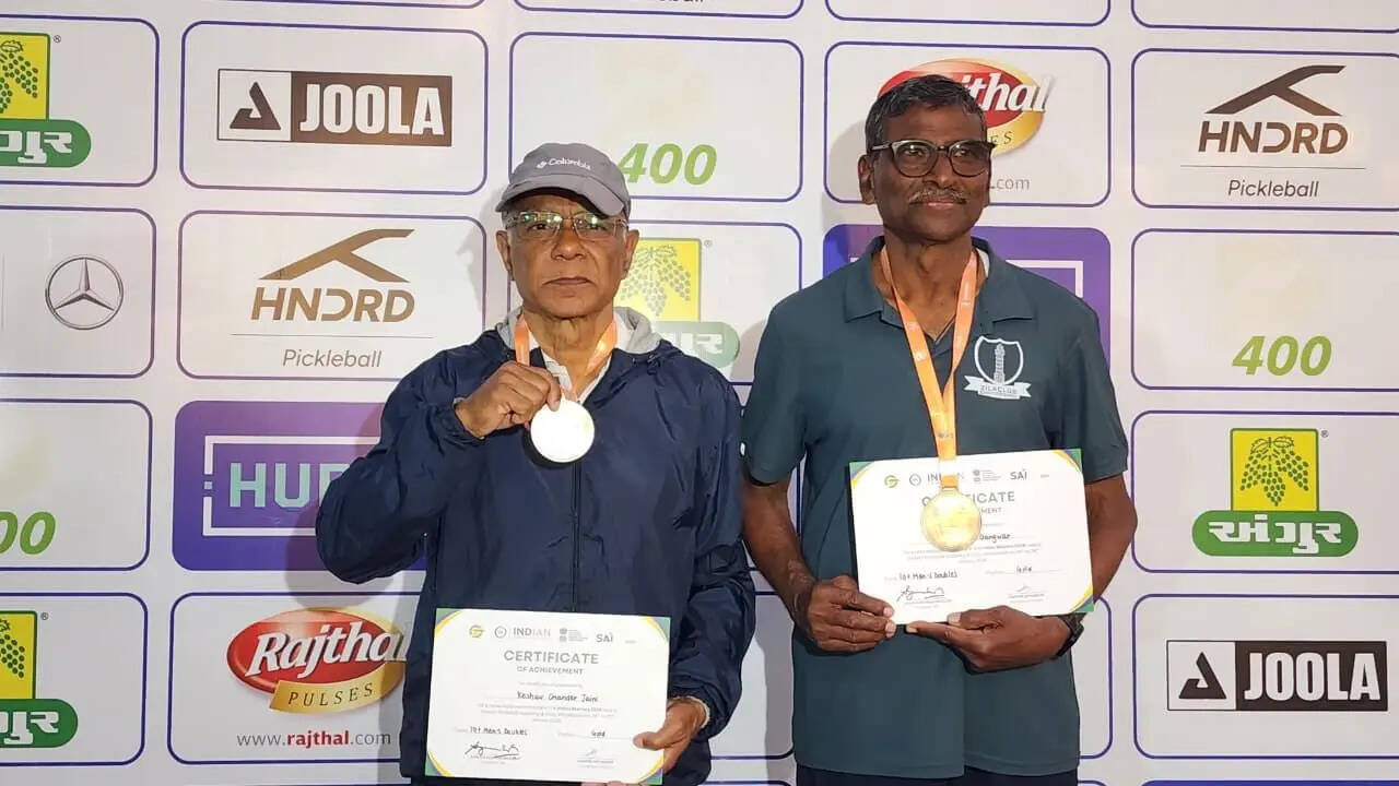 Indian Masters: Sharad Gangwar-Keshav Chander Jaini vs SL Rajiv Reddy ...