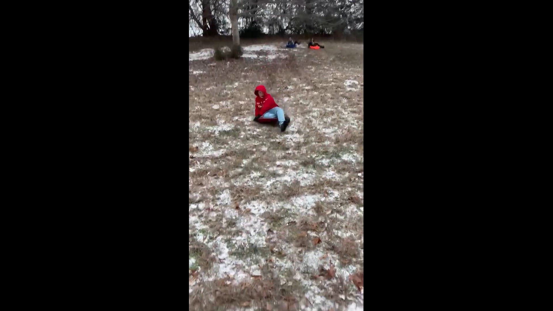 Sleet sledding