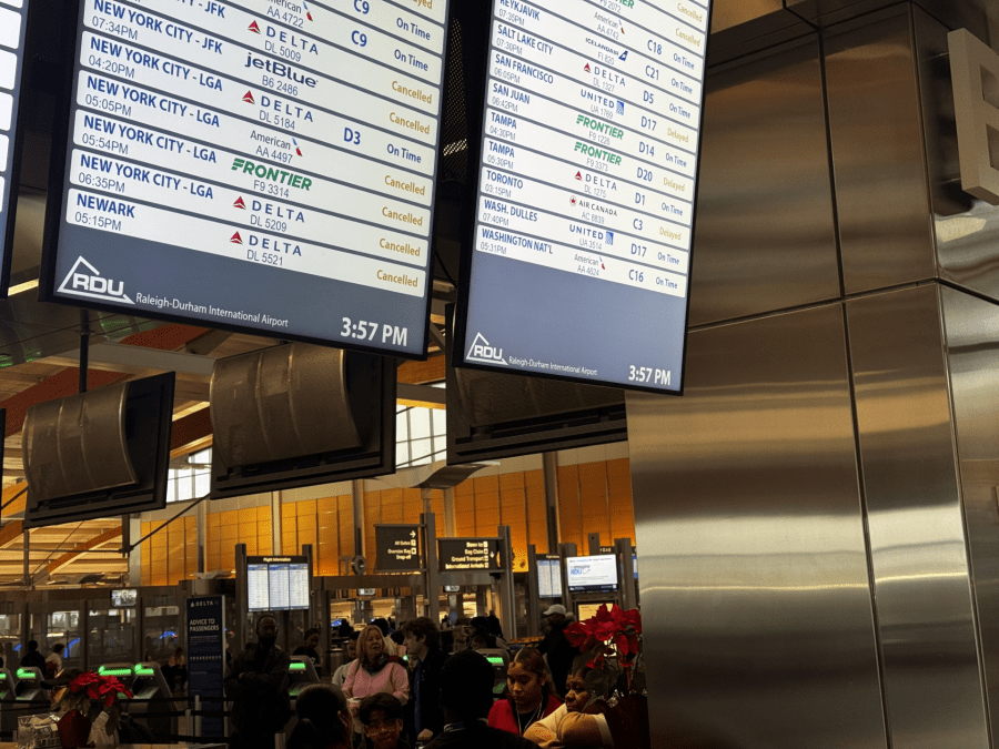 Hundreds of RDU flights canceled by airlines due to dangerous winter ...