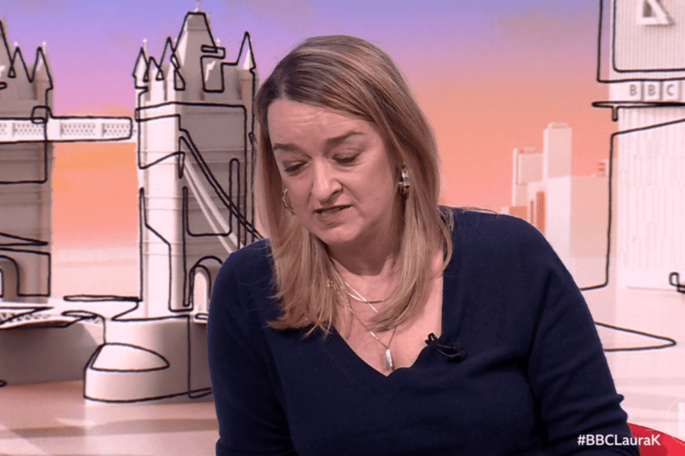 Laura Kuenssberg 'bias' row explodes as 'car crash' Andy Burnham remark ...