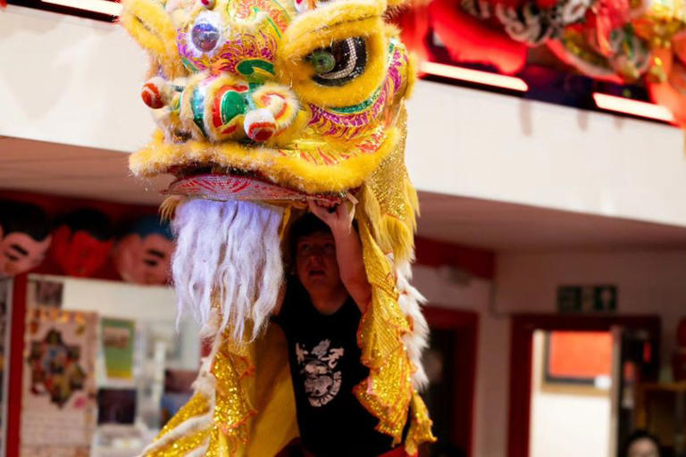 Liverpool's 125ft Chinese New Year dragon which has been dancing for 50 ...