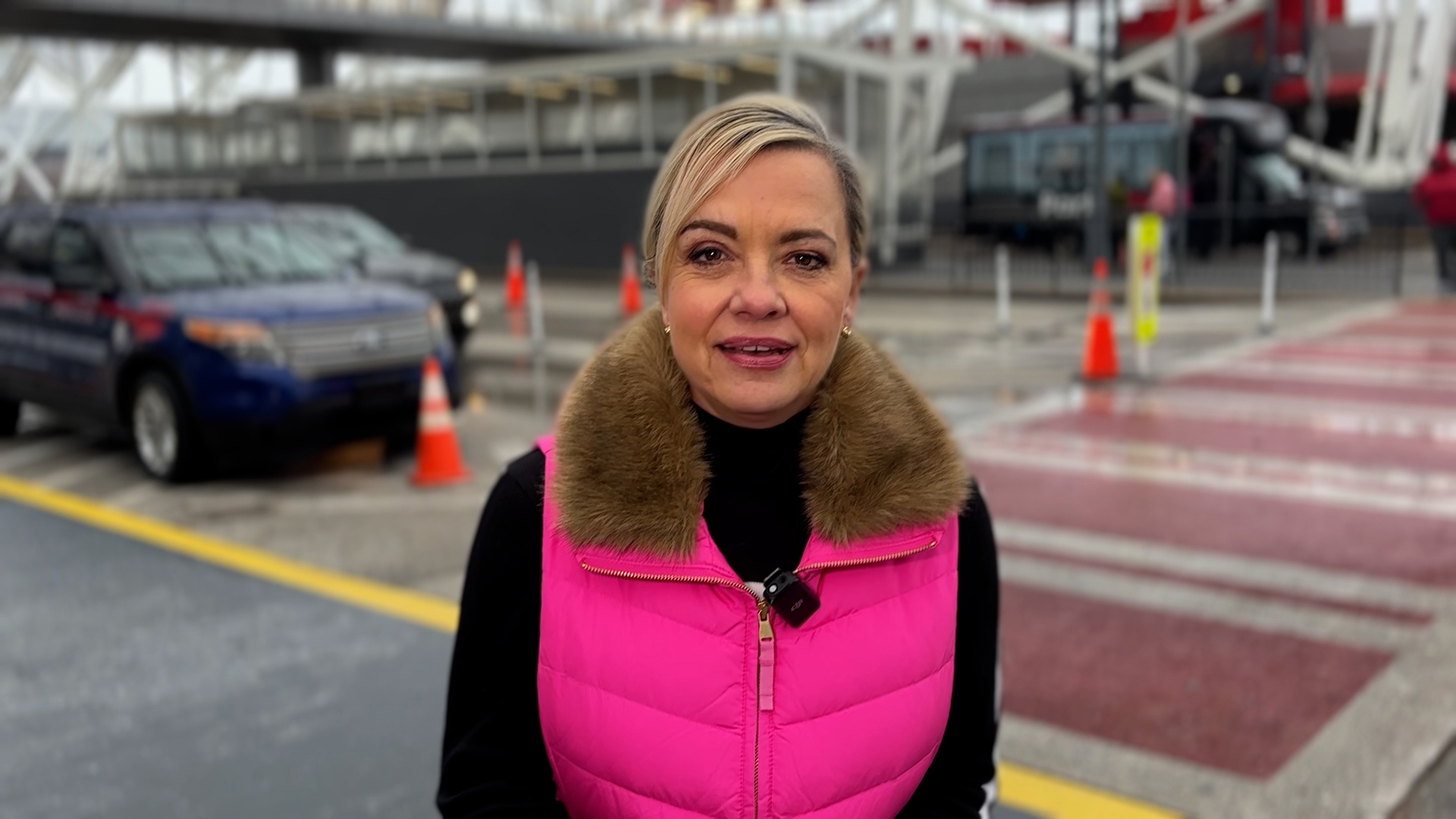 Julie Martin walk and talk in Hartsfield-Jackson Atlanta Airport