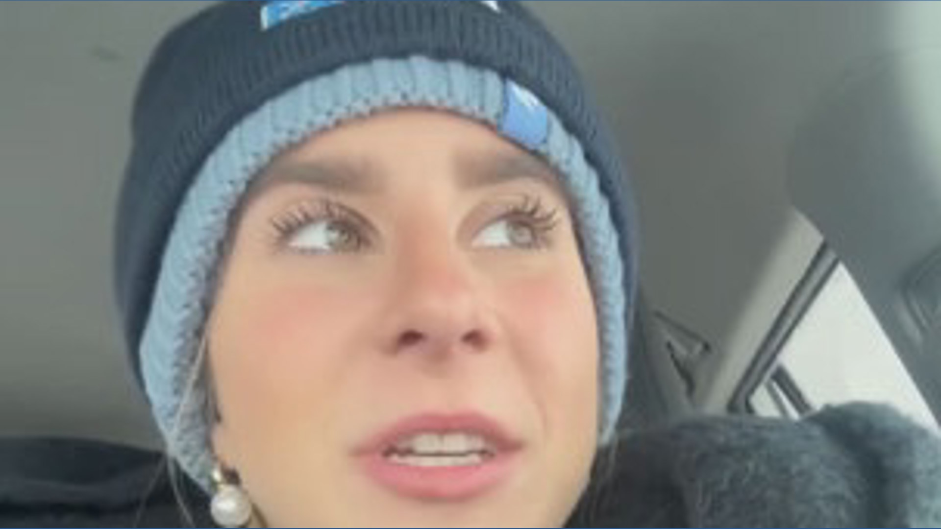 I-83 North conditions during snowstorm