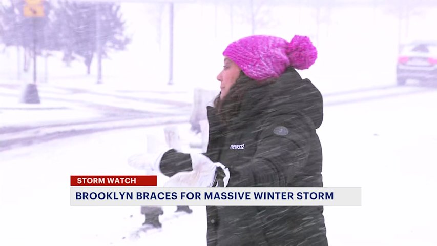 Tracking snowy road conditions in Canarsie
