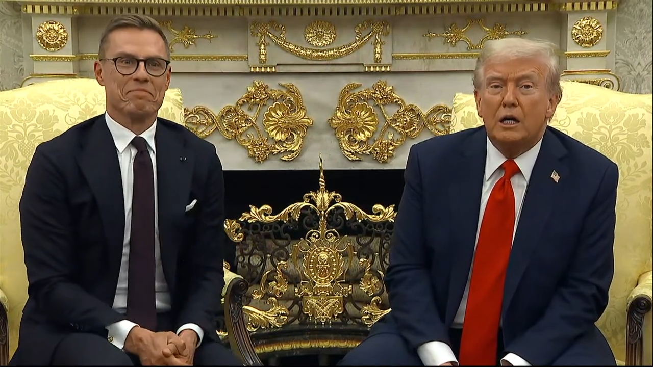 'Throw them out of NATO!': Finland's president appears visibly ...