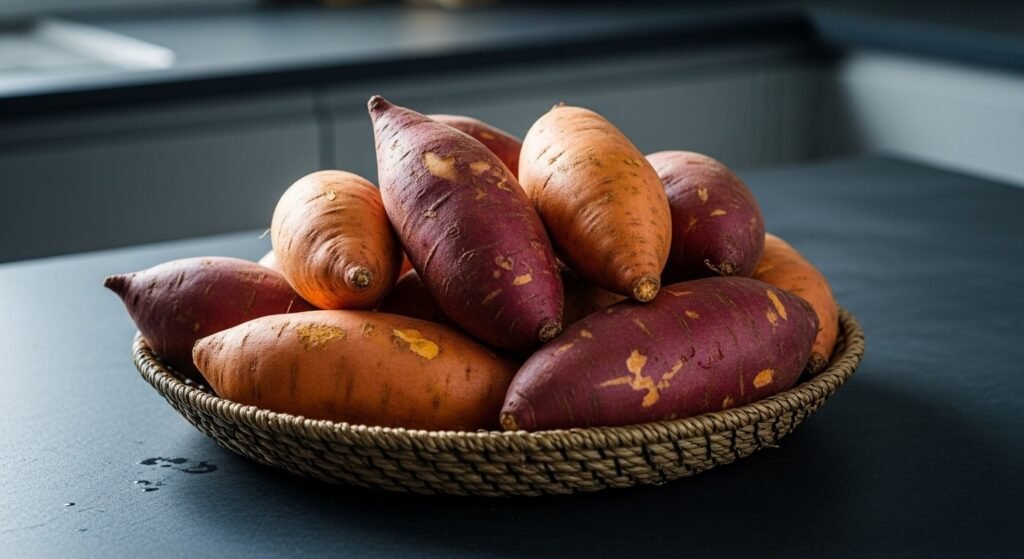 Experts say this is the right way to store sweet potatoes—and most ...