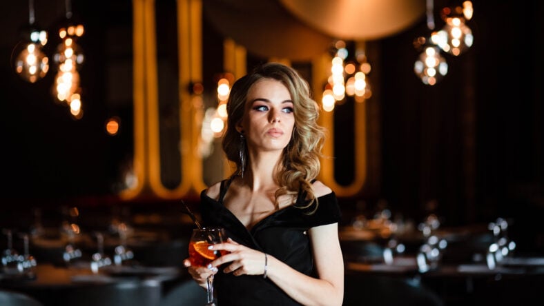 She saw a girl hitting on a married man at a bar, so she pretended to ...