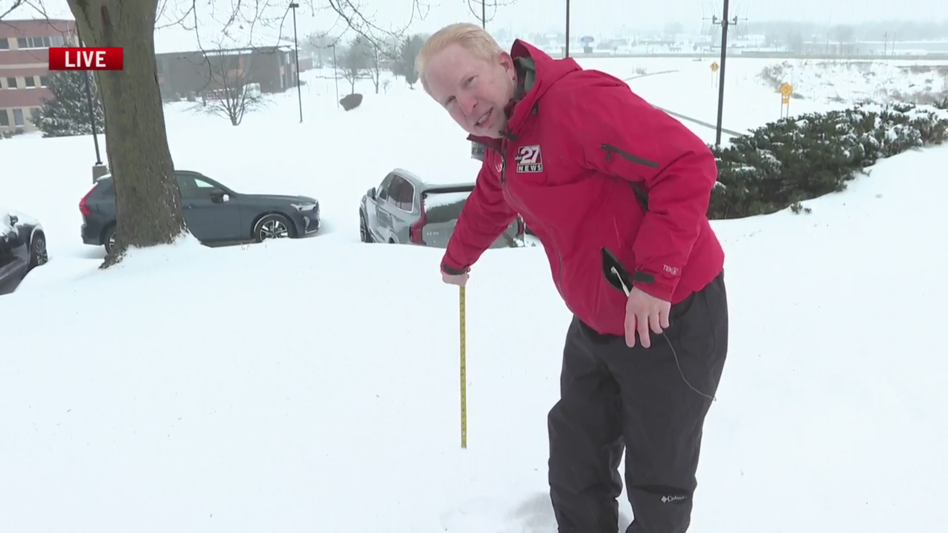 Seth Kaplan reports from Lancaster during winter storm
