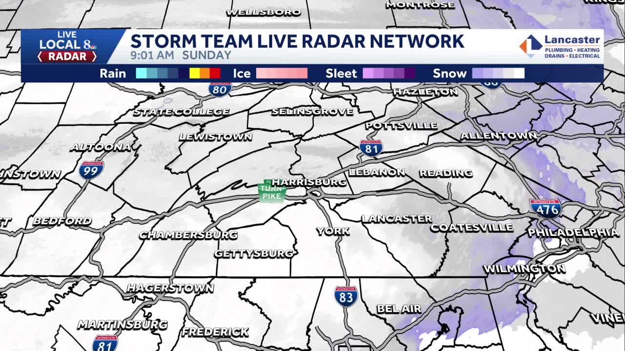 Pa. storm: Heavy snow falls, 12-18 inches expected