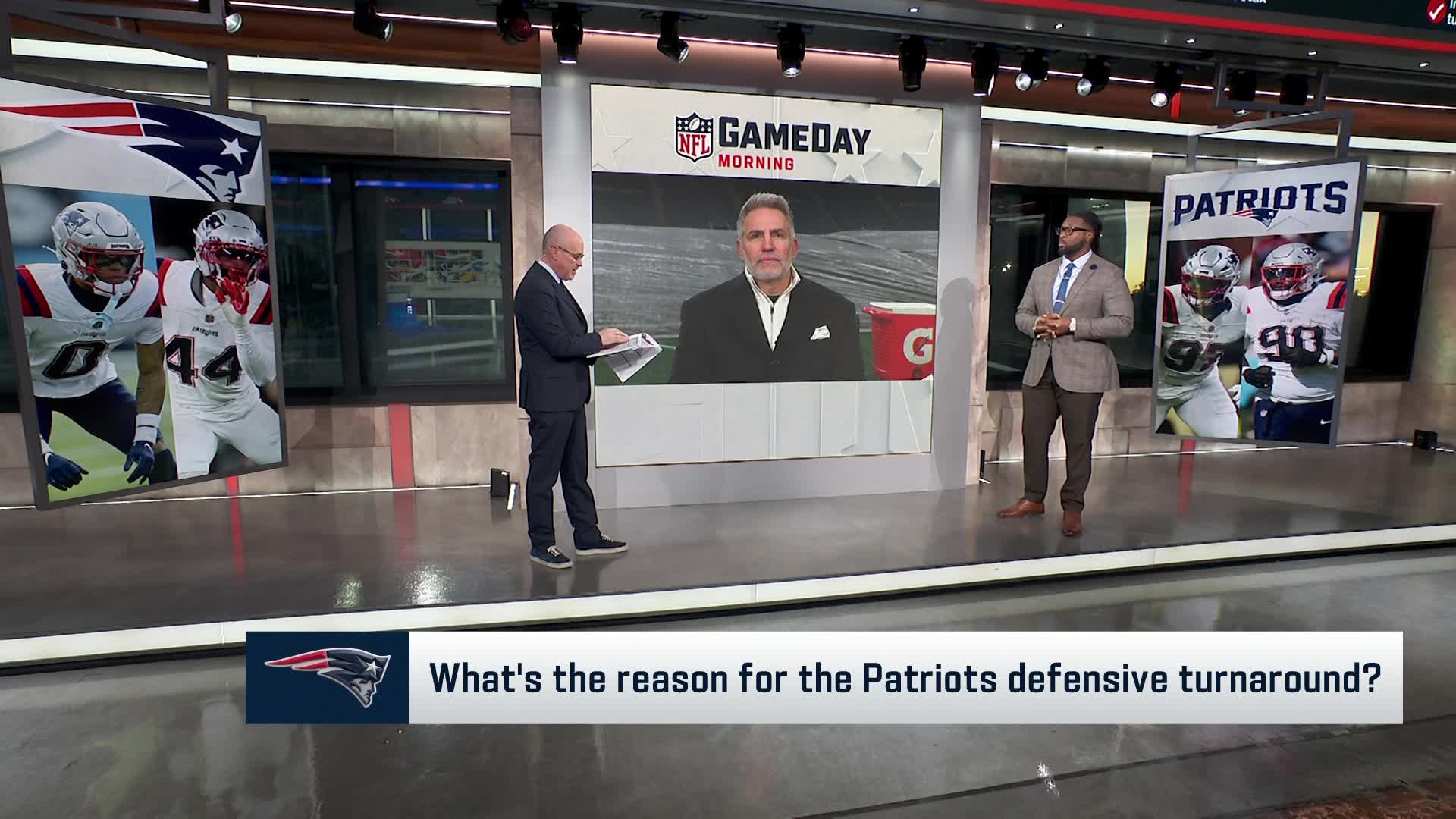 What's the reason for the Patriots' defensive turnaround? 'NFL GameDay ...