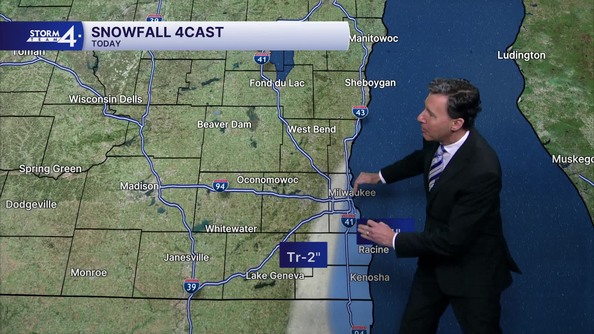 Southeast Wisconsin weather: Lake effect snow Sunday, cold and blustery ...