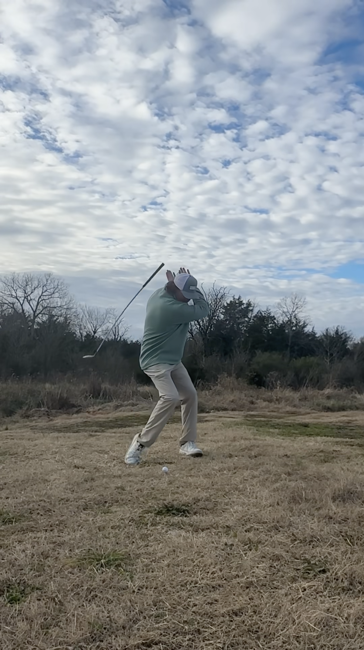 Collection of bloopers during calm weather