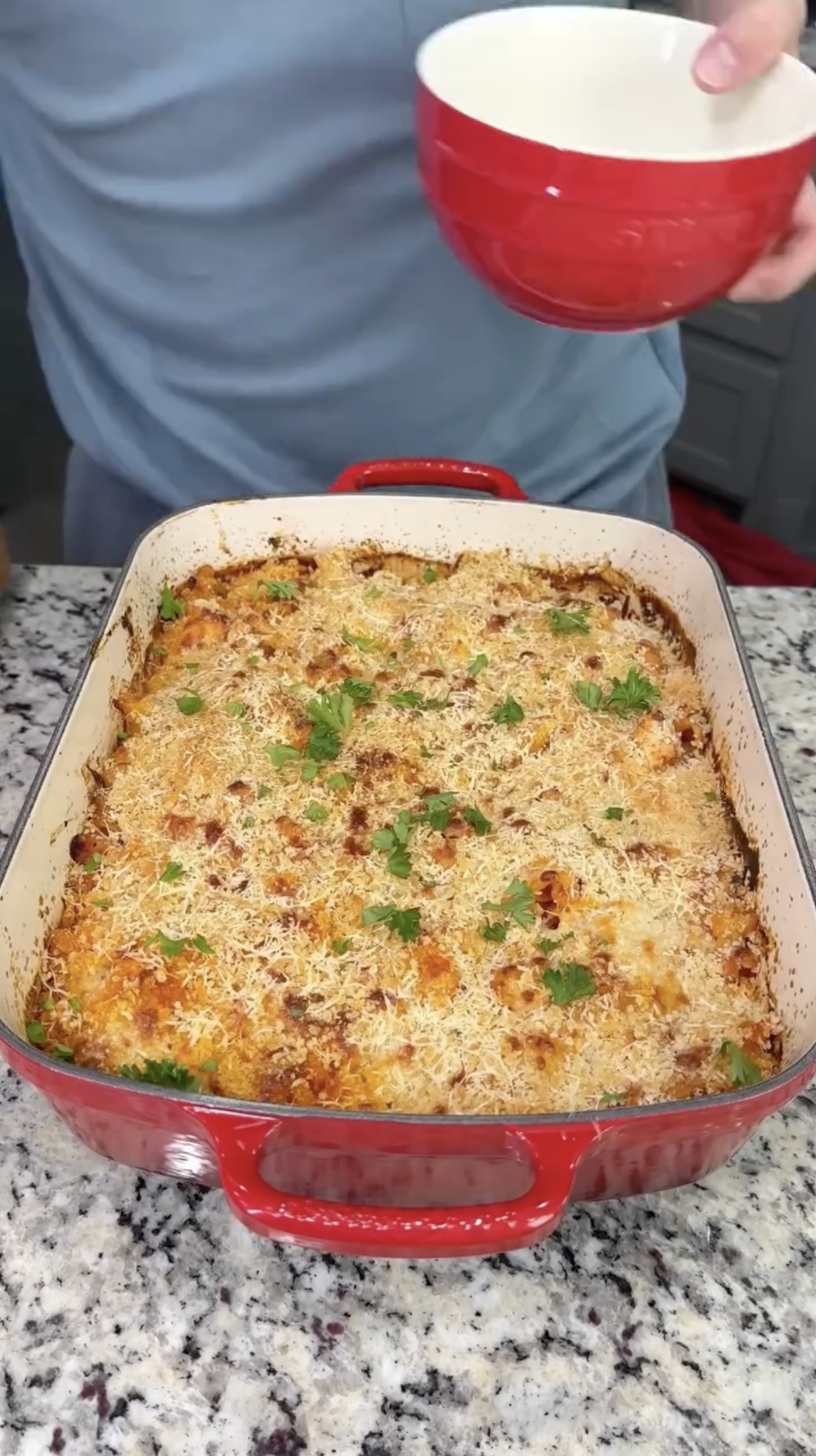 Easy pasta bake