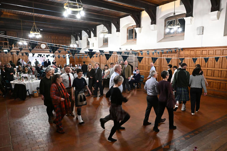Friends of the Campbell College Pipe Band hold annual Burns Supper Night
