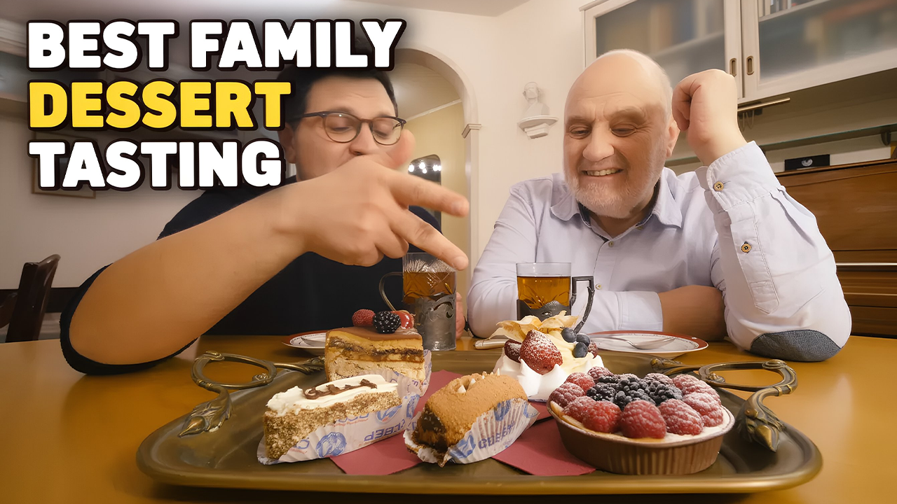 Discovering traditional Russian desserts with my grandparents