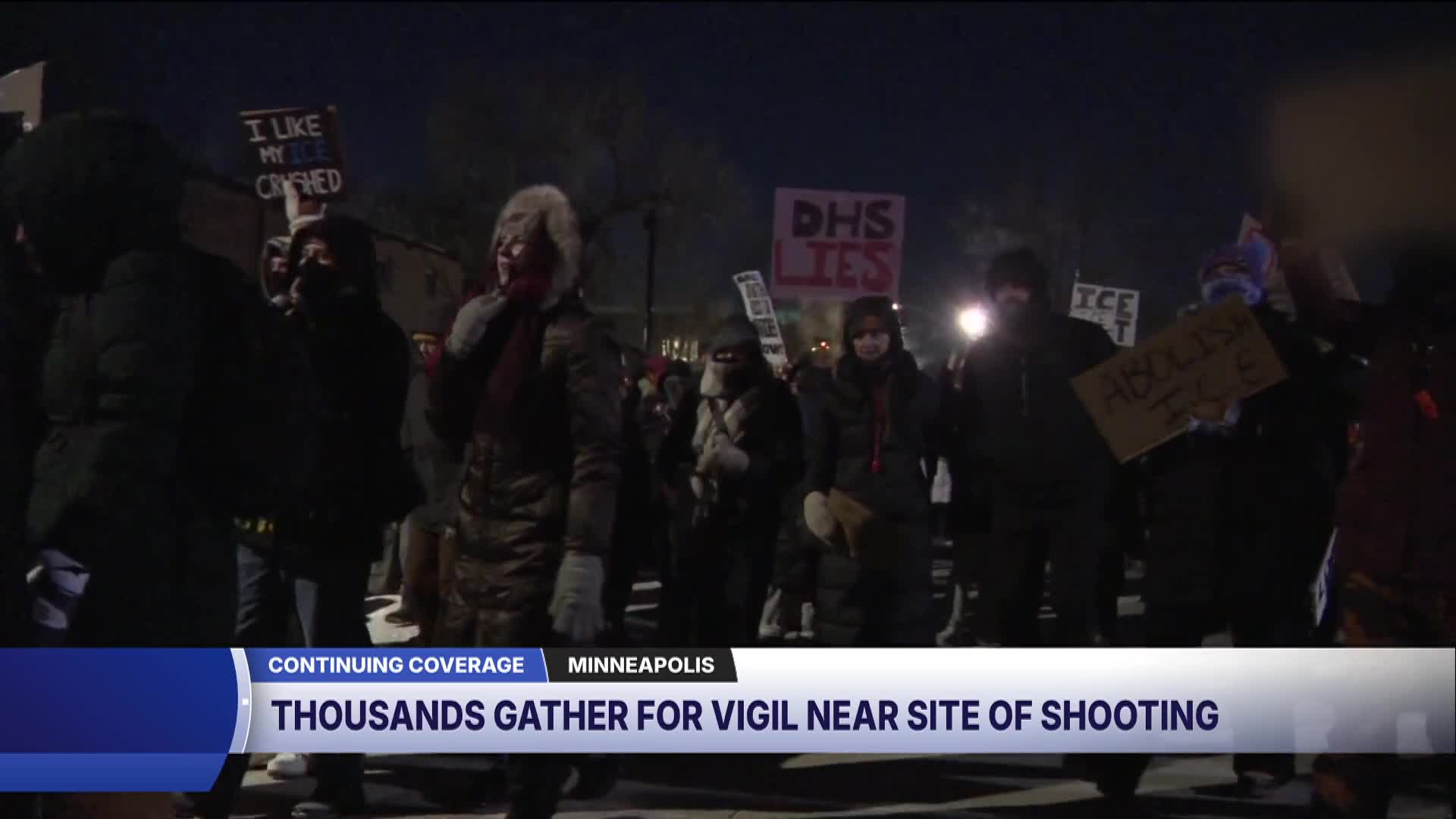 Thousands demand justice in Minneapolis after federal immigration ...