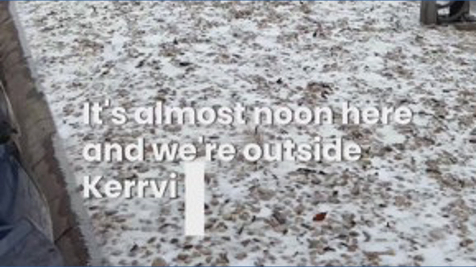 Kerrville noon update